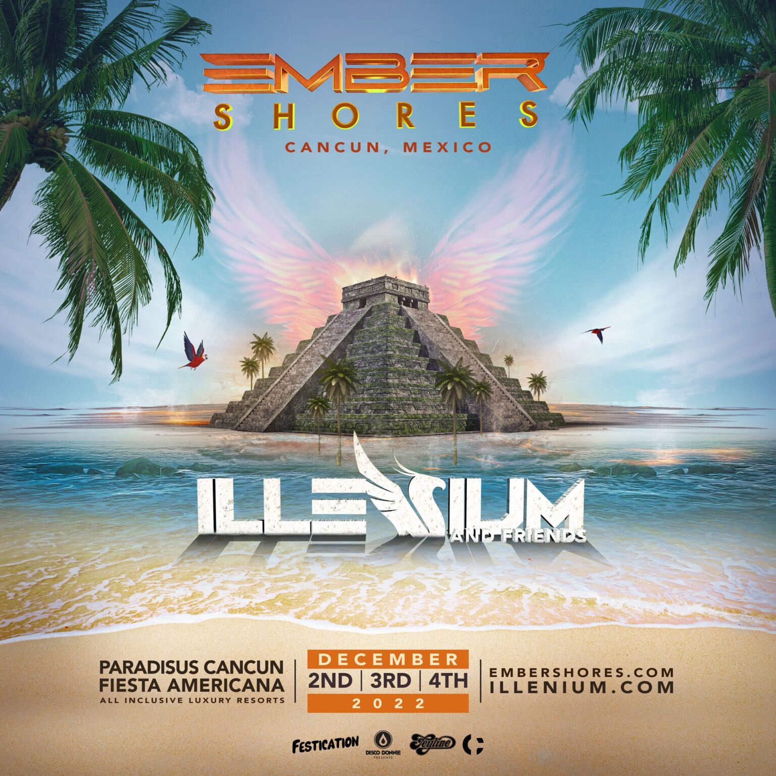 ILLENIUM Reveals Dates For Ember Shores 2022