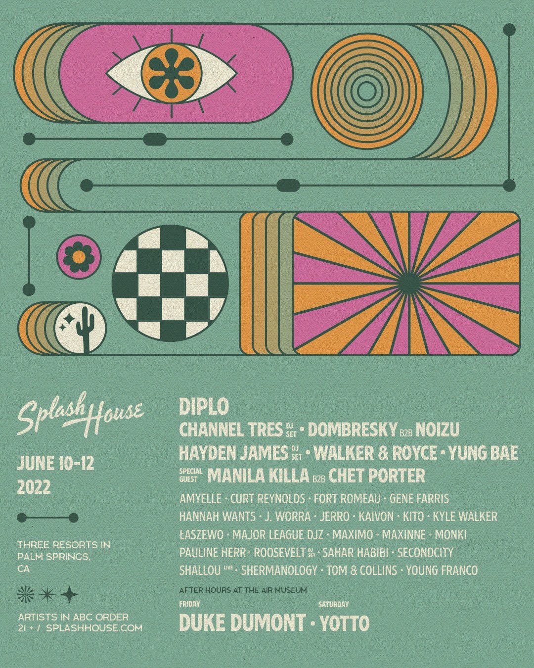 Splash House Reveals June 2022 Weekend Lineup