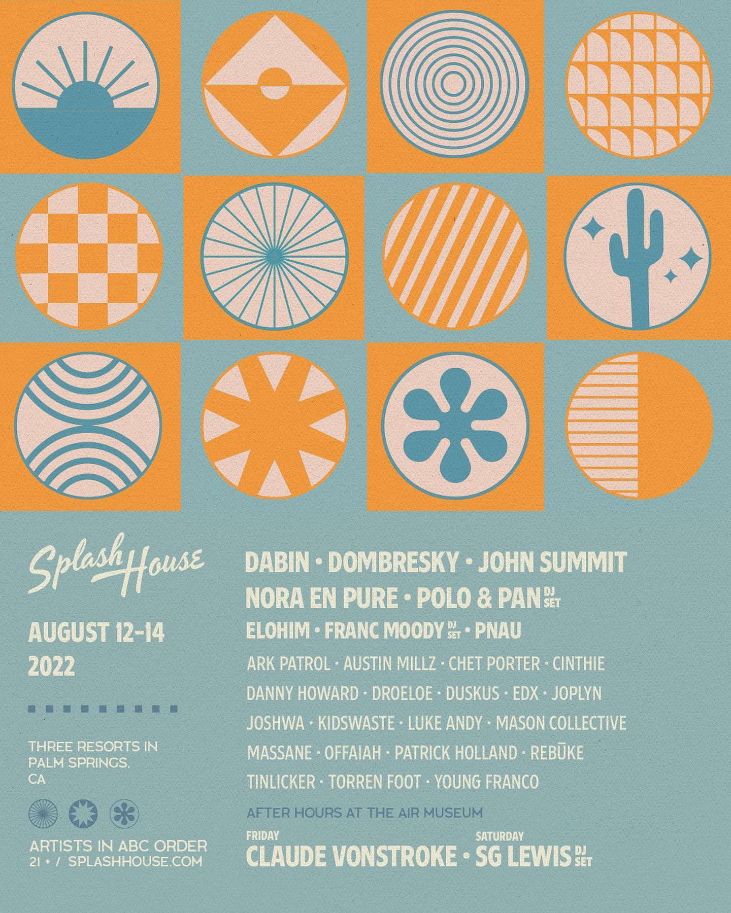 Splash House Reveals Artist Lineups for August 2022 Weekenders