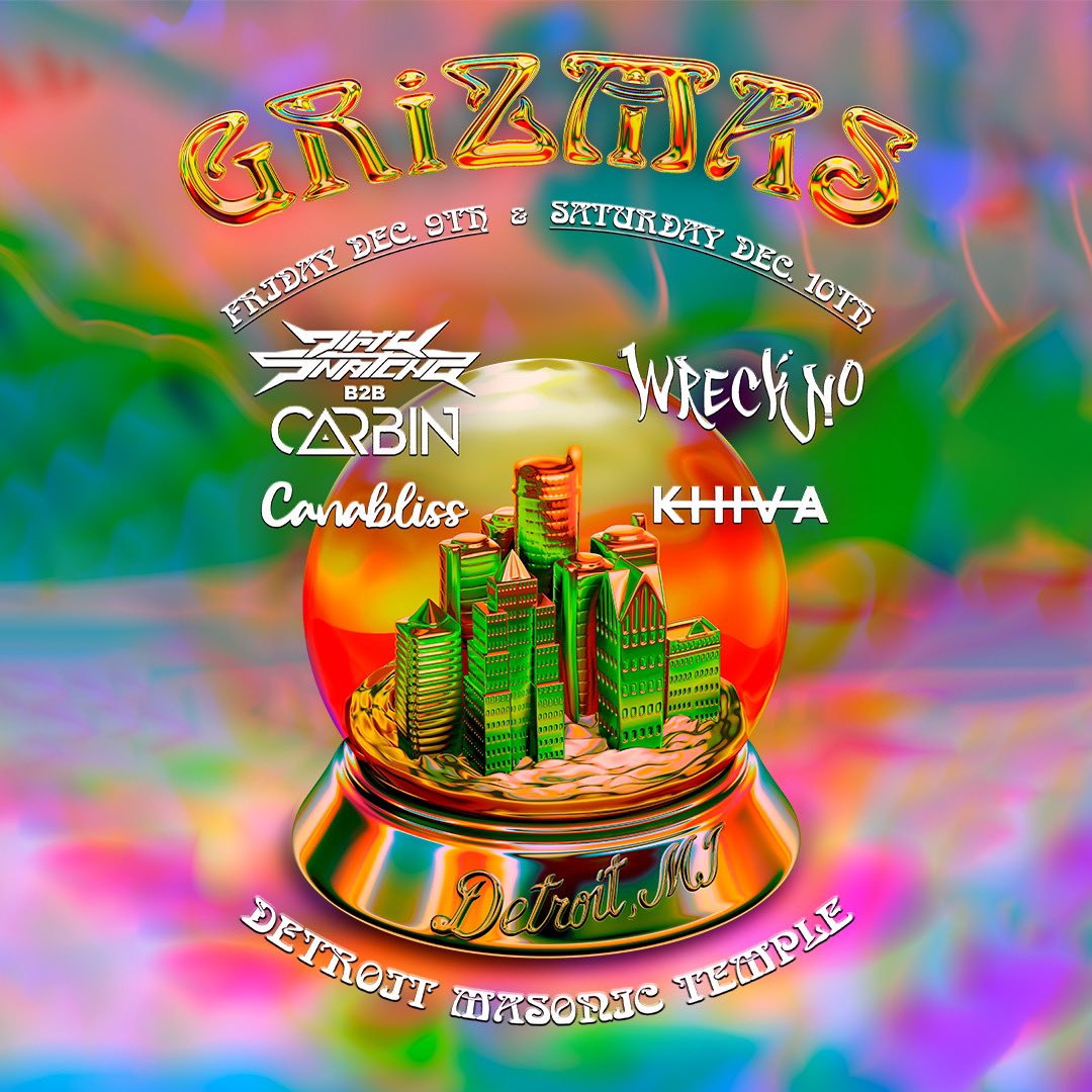 GRiZ Reveals Dates For Eighth Annual GRiZMAS Shows