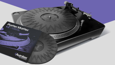 Auralex Acoustics Releases Platter Matter v2 Professional Turntable Mat