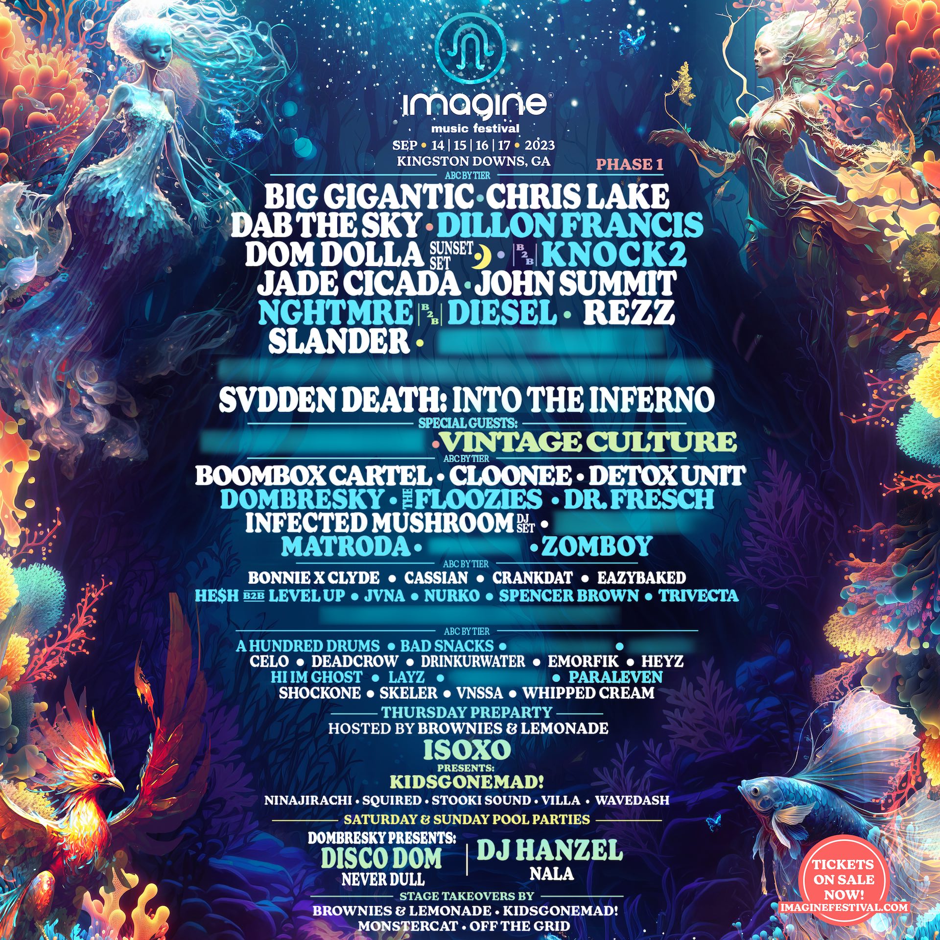 Imagine Music Festival 2023 Delivers Massive Phase One Lineup — DJ Life ...