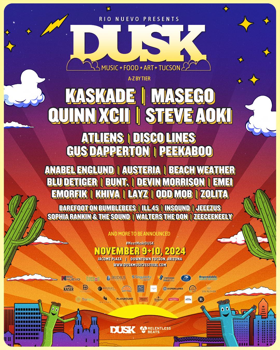 Dusk Music Festival 2024 Lineup Announced — DJ LIFE Magazine