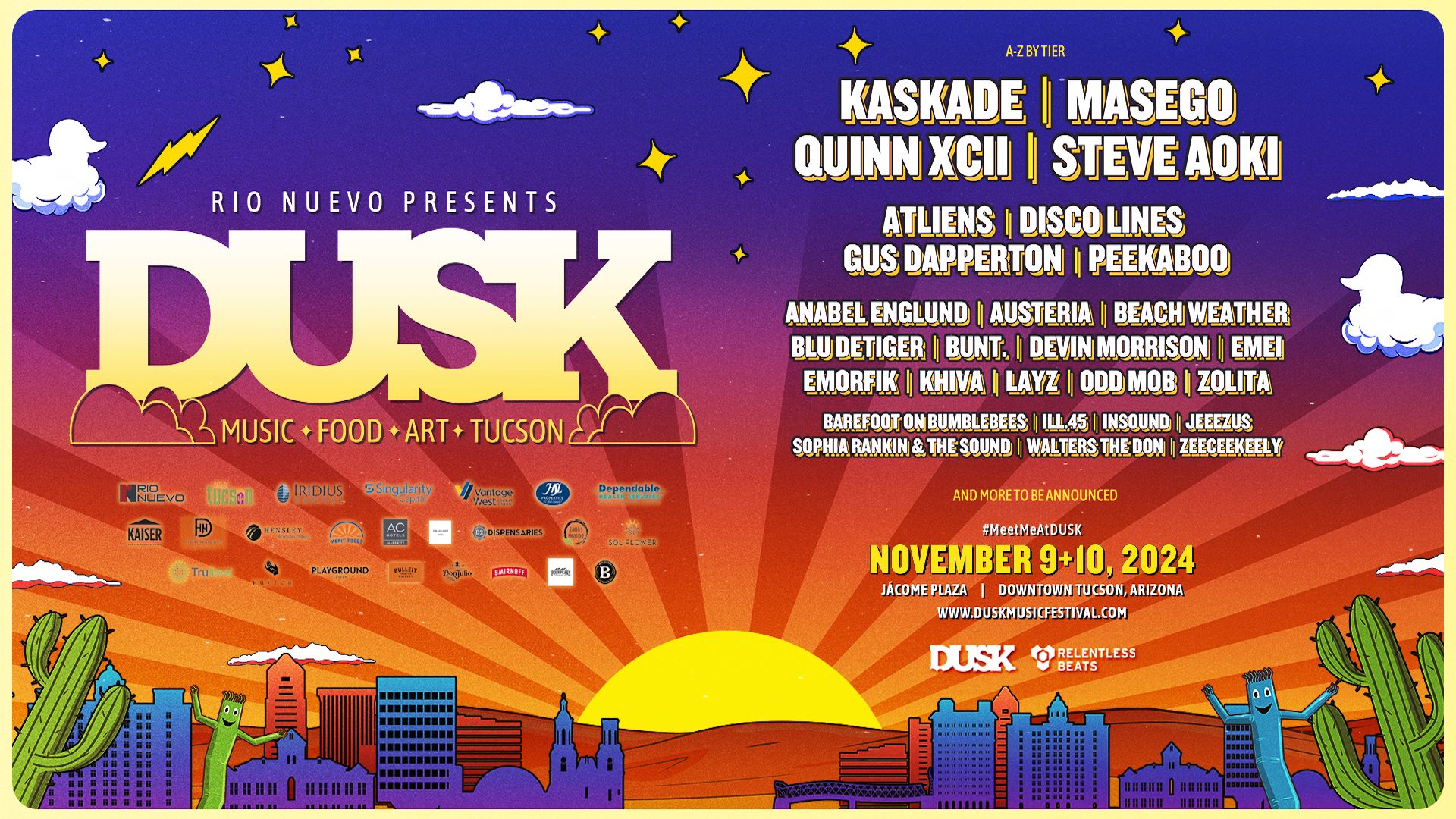 Dusk Music Festival 2024 Lineup Announced — DJ Life Magazine