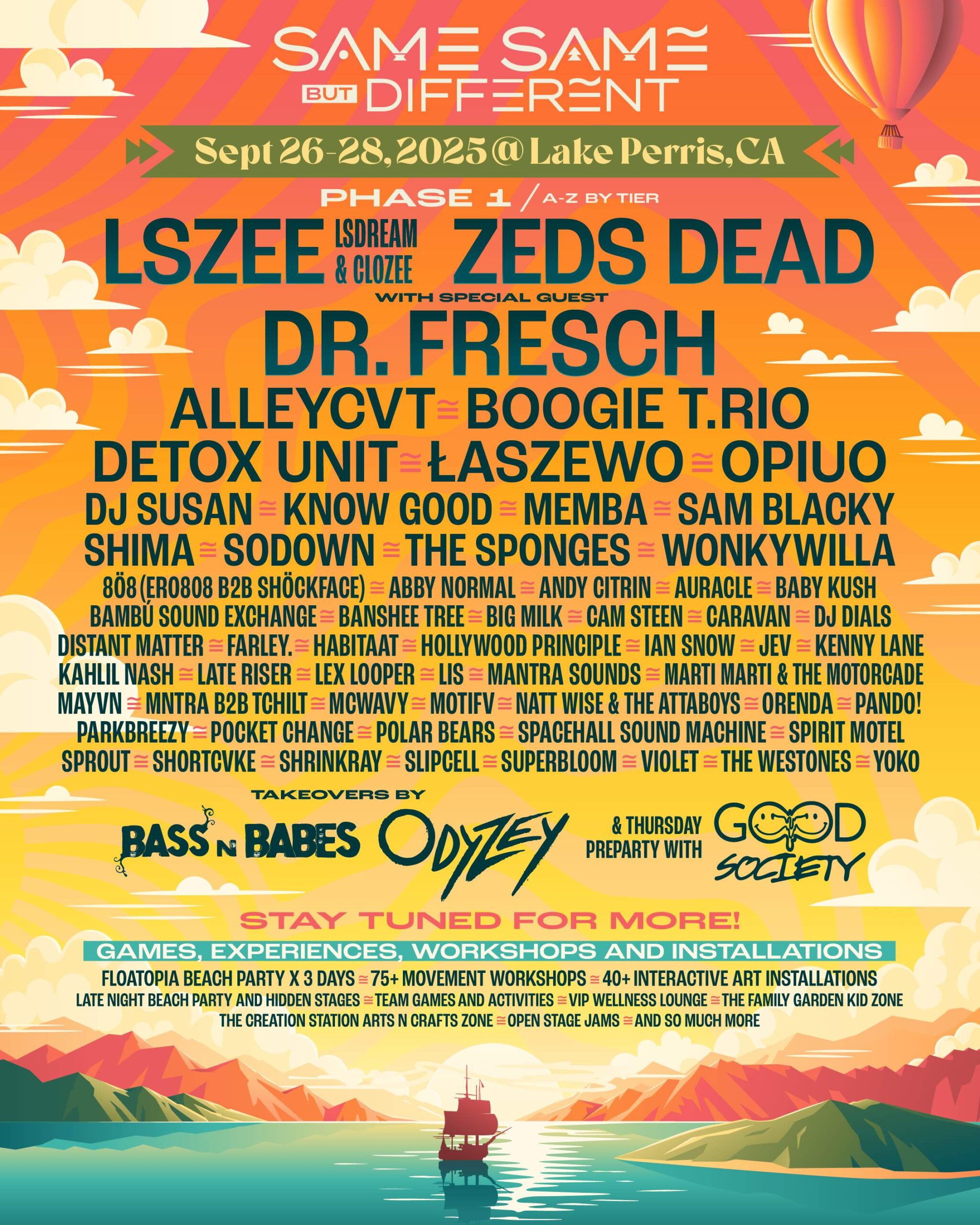Same Same But Different Festival 2025 Unveils Phase One Lineup — DJ Life Magazine