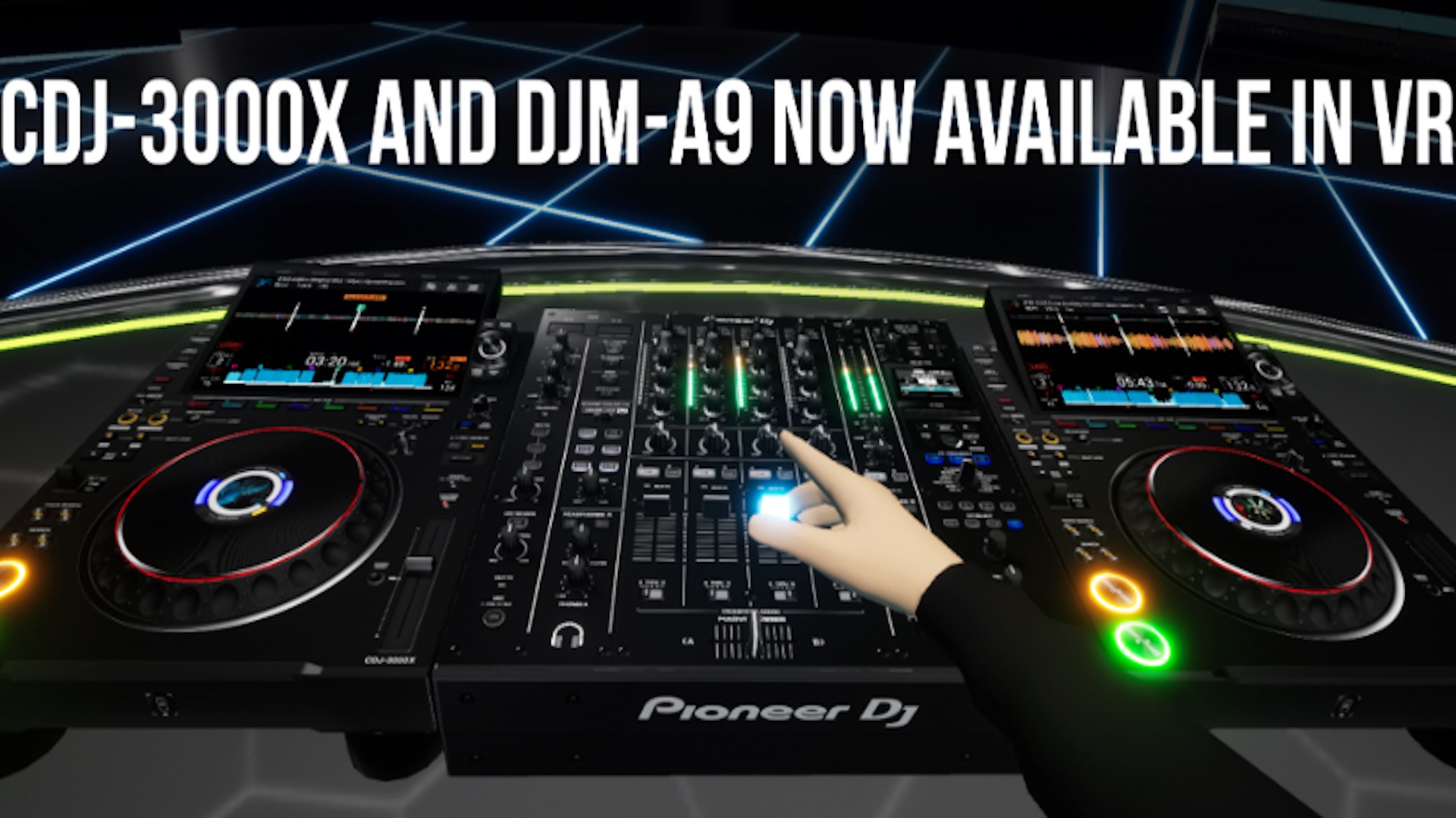 AlphaTheta and Tribe XR Launch CDJ-3000X & DJM-A9 in Virtual Reality ...