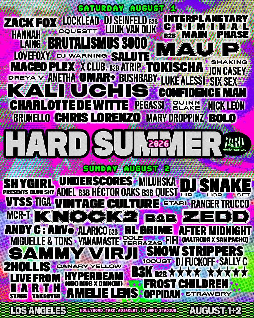 HARD Summer ’26 Lineup Announced — DJ LIFE Magazine