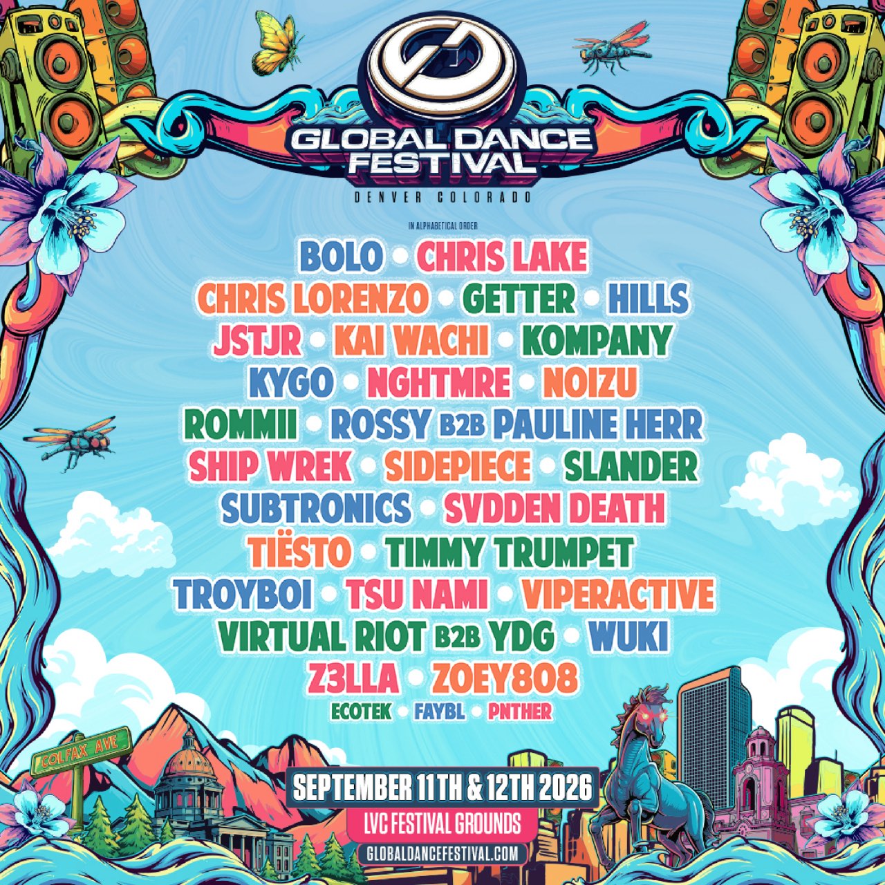 Global Dance Festival Returns to Denver in ‘26 With Tiësto, Kygo ...